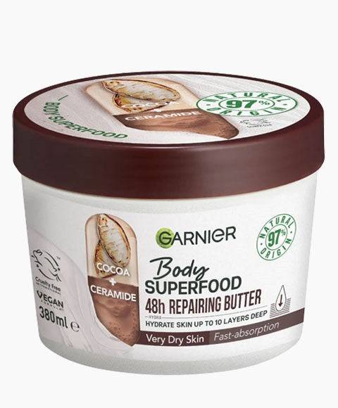 Garnier Garnier Body Super Food Cocoa Butter | myhairandbeauty.co.uk