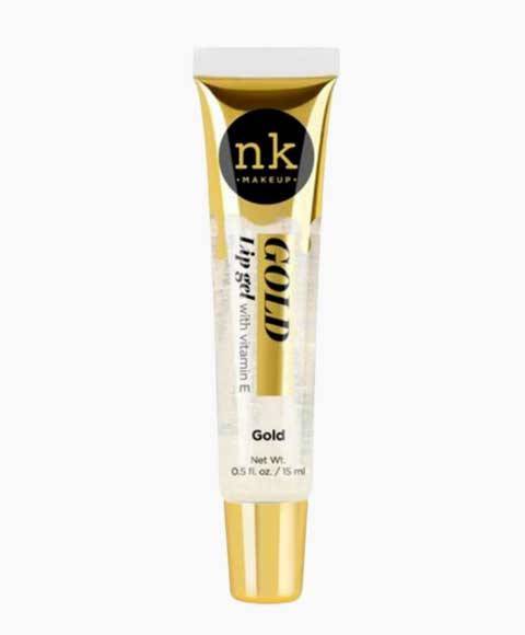 NICKA K NEWYORK NK Gold Lip Gel With Vitamin E Gold | myhairandbeauty.co.uk