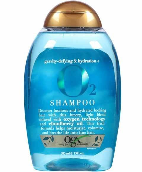 OGX Gravity Defying And Hydration O2 Shampoo | myhairandbeauty.co.uk