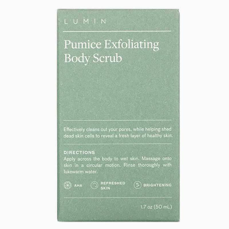 Lumin Pumice Exfoliating Body Scrub | myhairandbeauty.co.uk