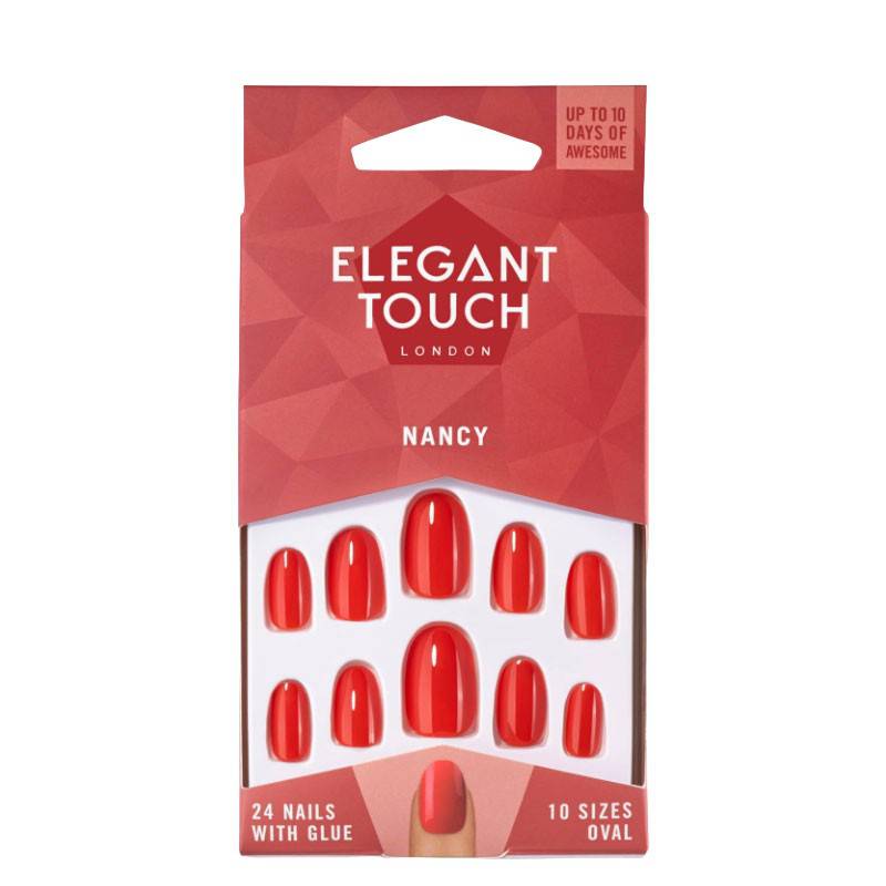Elegant Touch Elegant Touch Nancy Nail With Glue | myhairandbeauty.co.uk