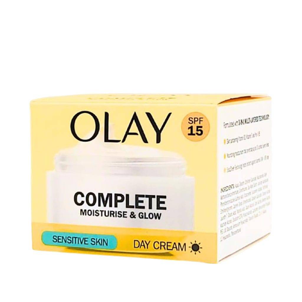 Olay Olay Complete Moisture And Glow Sensitive Skin Day Cream ...