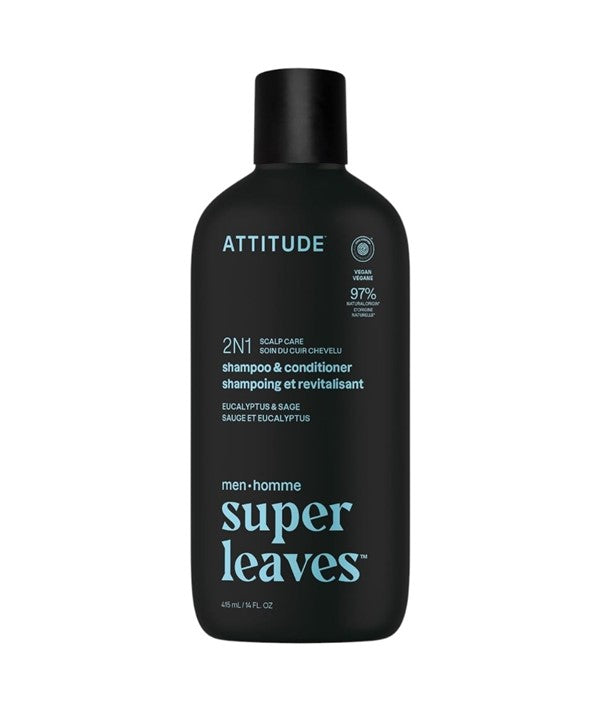 Attitude Super Leaves 2 N 1 Scalp Care Shampoo And Conditioner ...