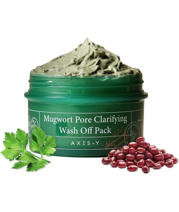 Axis Y Mugwort Pore Clarifying Wash Off Pack | myhairandbeauty.co.uk