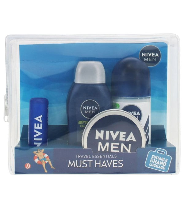 Nivea Men Must Have Travel Essentials Mini Gift Set | myhairandbeauty.co.uk