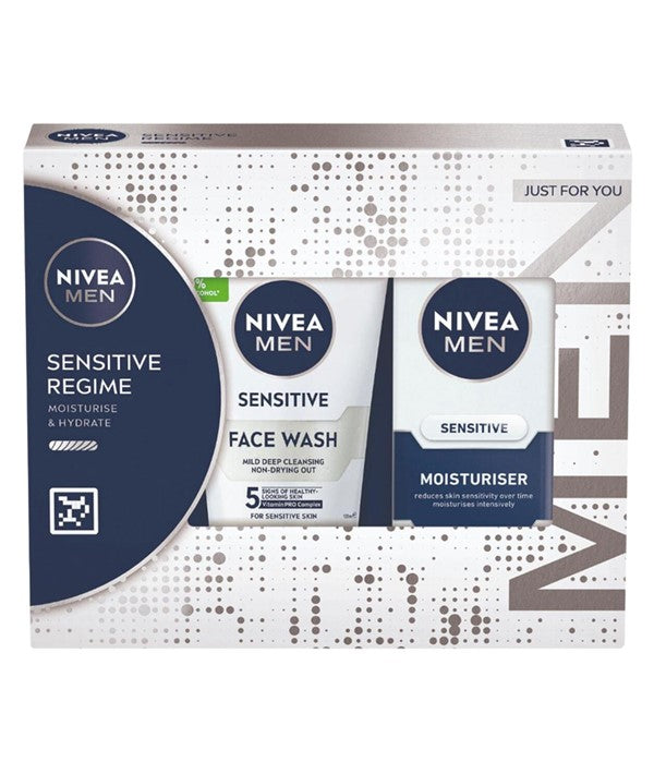 Nivea Men Sensitive Regime Gift Set – myhairandbeauty.co.uk