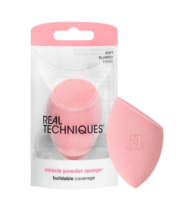 Real Techniques Real Techniques Miracle Powder Sponge | myhairandbeauty ...