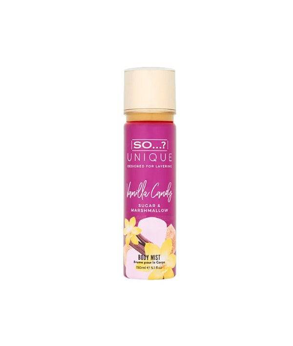 So Fragrance So Unique Vanilla Candy Sugar And Marshmallow Body Mist ...