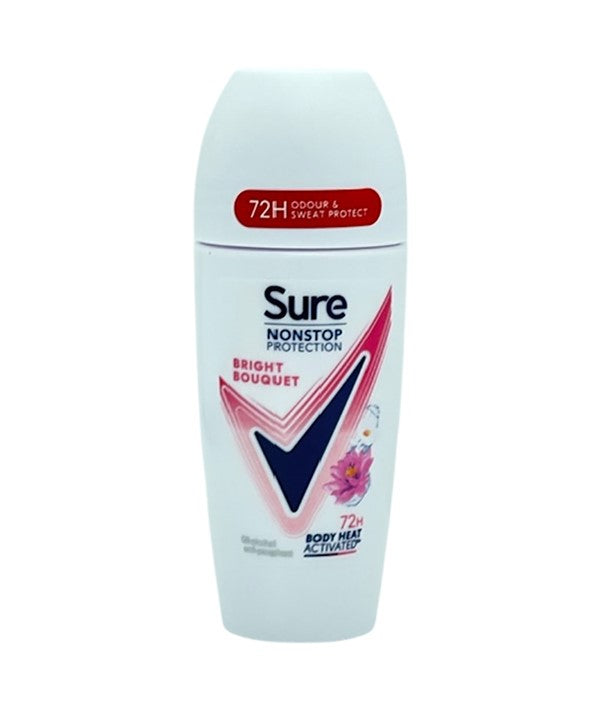 Sure Nonstop Protection Bright Bouquet Deodorant Roll On ...