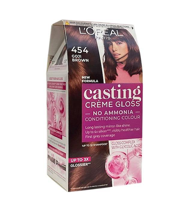 Loreal Casting Creme Gloss Conditioning Color 454 Goji Brown ...